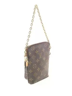 LOUIS VUITTON Monogram Utility Phone Sleeve Satchel