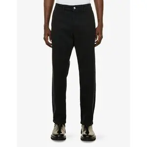 Nn07 Aden Straight-leg Cotton Chinos - Black
