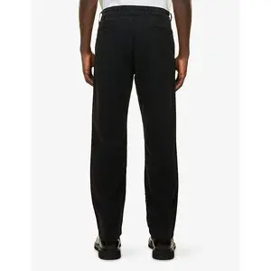 Nn07 Aden Straight-leg Cotton Chinos - Black