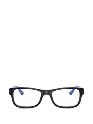 Ray-ban Rectangle Frame Eyeglasses - Black