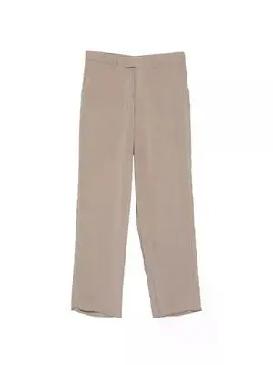 Emporio Armani Wide Leg Capsule Trousers - Grey