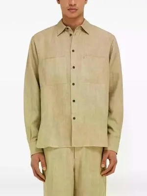 FERRAGAMO Pure Linen Shirt