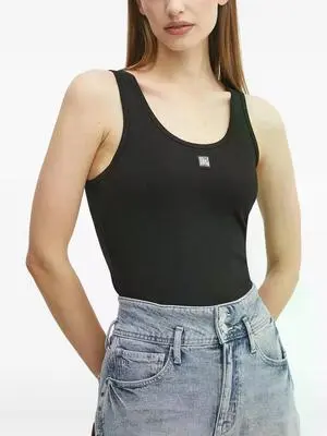 Armani Exchange Logo Patch Tank Top