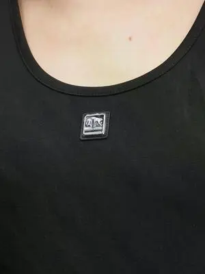Armani Exchange Logo Patch Tank Top