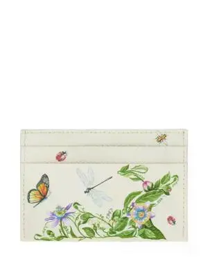 FERRAGAMO Gancini Credit Card Holder - Neutrals