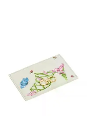FERRAGAMO Gancini Credit Card Holder - Neutrals
