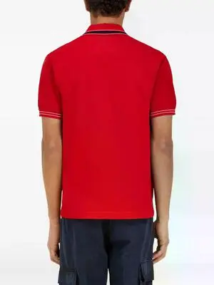 FERRAGAMO Short-sleeve Polo Shirt - Red