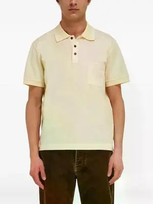 FERRAGAMO Gancini Polo Shirt - Yellow