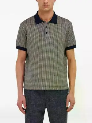 FERRAGAMO Patterned Short-sleeve Polo Shirt