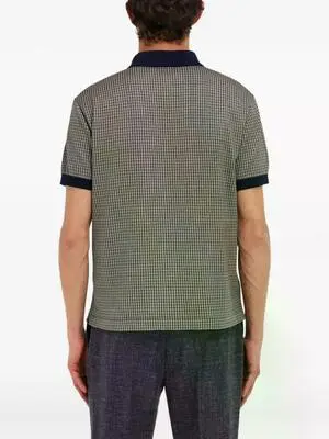 FERRAGAMO Patterned Short-sleeve Polo Shirt