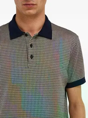 FERRAGAMO Patterned Short-sleeve Polo Shirt