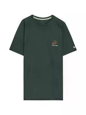 Nike Raglan Sleeve T-shirt With Logo Print - Green