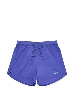 Nike Logo-print Drawstring Shorts - Purple