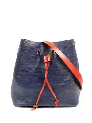 LOUIS VUITTON Epi Leather Bucket Bag - Blue