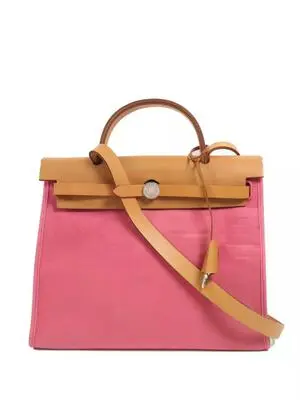 Hermès Herbag Pm Tote Bag - Pink