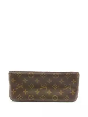 LOUIS VUITTON Monogram Canvas Looping Gm Shoulder Bag - Brown