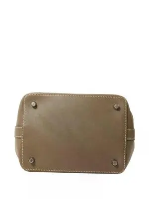 Hermès 2012 Toolbox 20 Leather Tote Bag - Brown