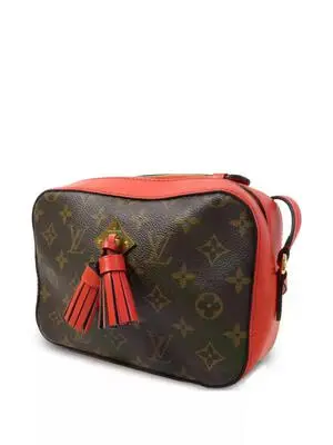LOUIS VUITTON Saintonge Monogram Cross Body Bag - Brown