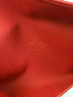 Hermès Jige Pm Clutch Bag - Red