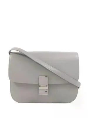 Celine Classic Box Shoulder Bag - Grey