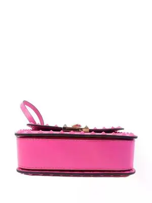 Valentino Garavani Rockstud Leather Crossbody Bag - Pink
