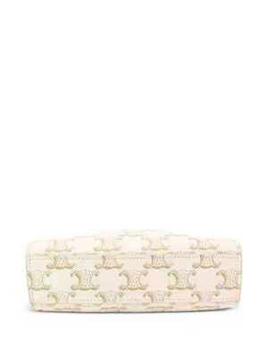 Celine Triomphe Logo Print Canvas Cabas Tote Bag
