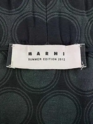 Marni Circle Print Elasticated Waist Trousers