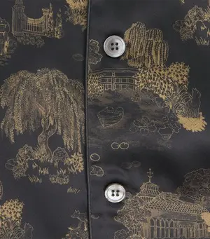 Derek Rose Silk Brindisi Pyjama Set