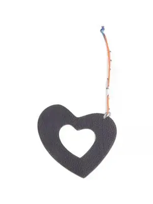 Hermès Petit H' Heart Charm - Black