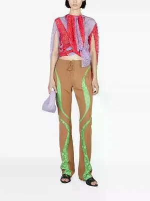 KIKO KOSTADINOV Lace Draped Top