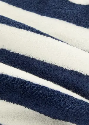 Suzie Kondi Striped Terry Shorts - Navy