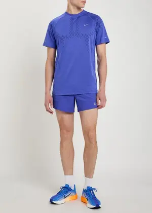 Nike Dri-fit Adv Perforated Jersey Running T-shirt