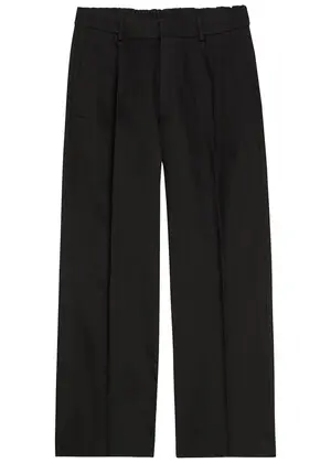 Nn07 Kay Stretch-cotton Trousers - Black