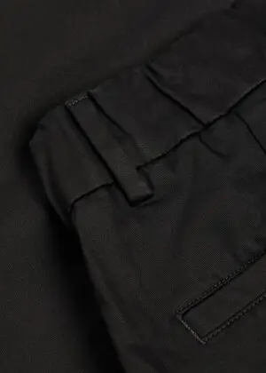 Nn07 Kay Stretch-cotton Trousers - Black