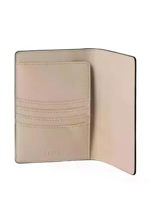 Furla S Camelia Star-patch Passport Holder - Neutrals