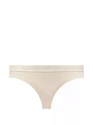 Armani Exchange Logo-waistband Thongs