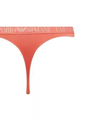 Armani Exchange Logo-waistband Thongs