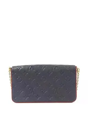 LOUIS VUITTON Monogram Empreinte Pochette Felicie Shoulder Bag