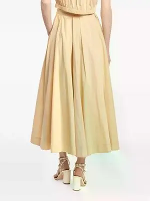 Cinq À Sept Pleated A-line Skirt