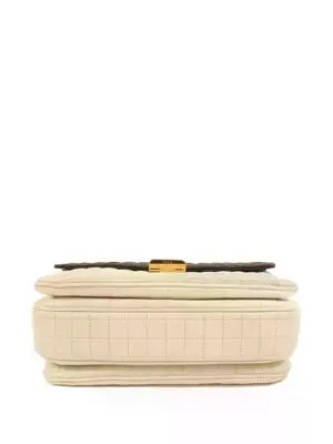 Celine Quilted C Shoulder Bag - Neutrals