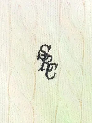 SPORTY & RICH Src Cable-knit Sweater