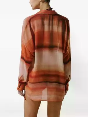 BAOBAB Long Sleeve Sheer Shirt