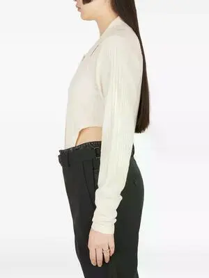 NINAMOUNAH Classic-collar Button Bodysuit