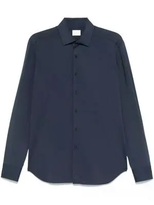 XACUS Cutaway-collar Shirt - Blue