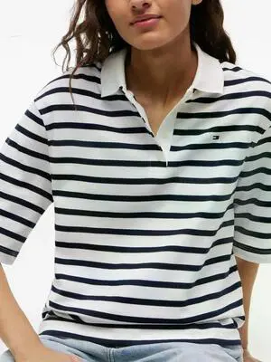 Tommy Hilfiger Striped Short-sleeve Polo Shirt