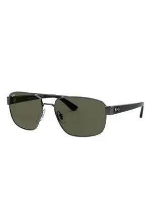 Ray-ban Rectangle Frame Sunglasses - Black