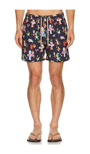 ARRELS BARCELONA X Gary Baseman Exclusive Swim Shorts - Blue