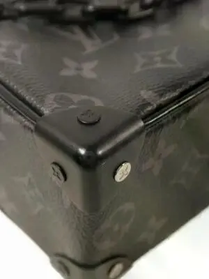 LOUIS VUITTON Mini Soft Trunk Monogram Eclipse Cross Body Bag