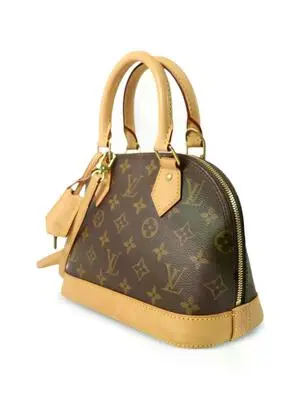 LOUIS VUITTON Alma Bb Monogram Tote Bag