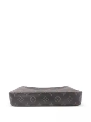 LOUIS VUITTON Trio Messenger Monogram Eclipse Shoulder Bag - Grey